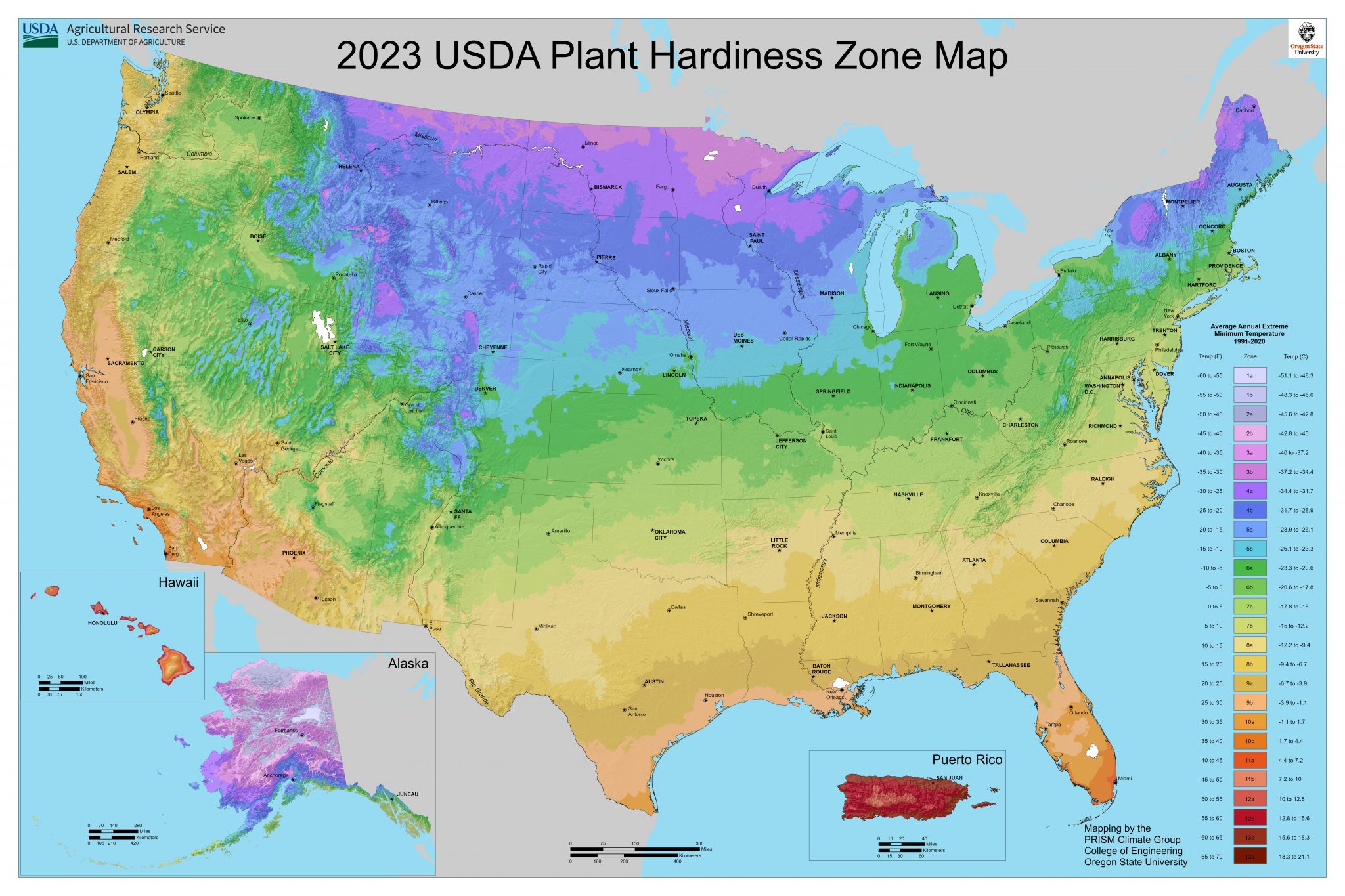 A Gardener’s Guide to Planting by Hardiness Zones | Home Garden ...